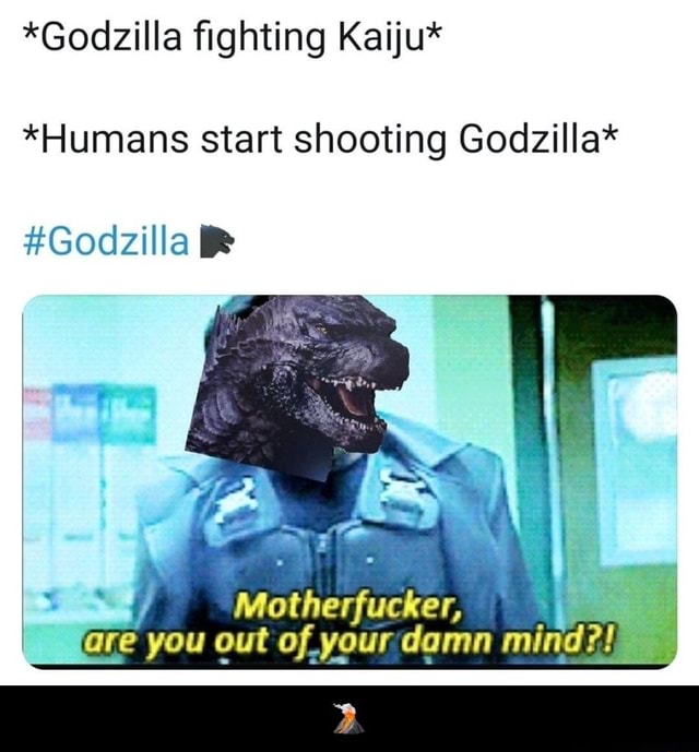 *Godzilla fighting Kaiju* *Humans start shooting Godzilla* #Godzilla ...