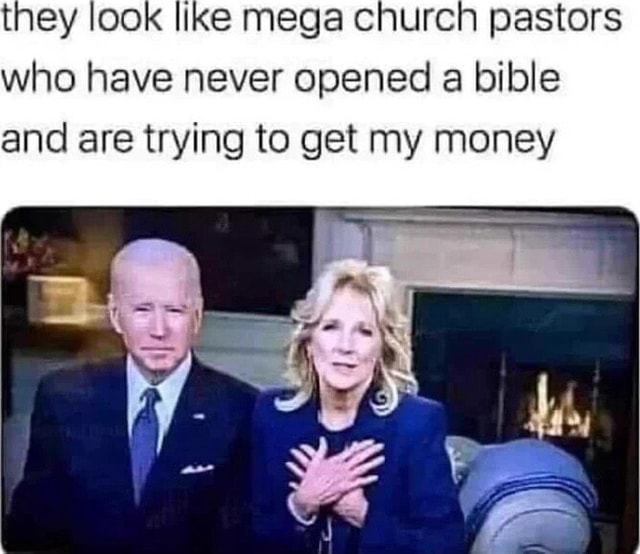 They look like mega church pastors who have never opened a bible and ...