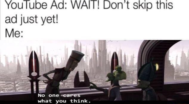MEME WARS episode 3 - YouTube Ad: WAIT! Don't skip this ad just yet! Me ...