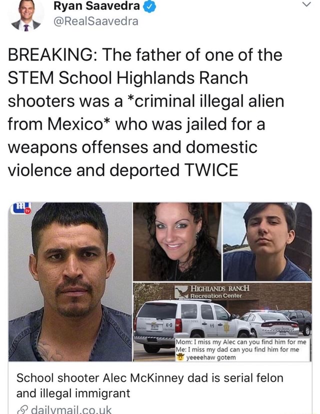BREAKING: The father of one of the STEM School Highlands Ranch shooters ...