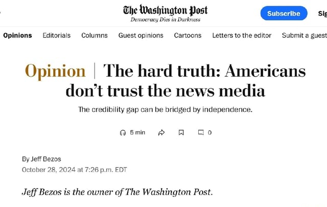 The Washington Post he Washington Po Opinions Editorials Columns ...