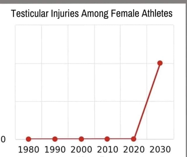 Testicular Injuries Among Female Athletes 1980 1990 2000 2010 2020 2030 ...
