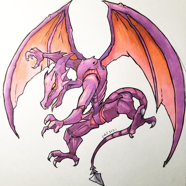 Ridley fan art IG: crf_artroom - iFunny