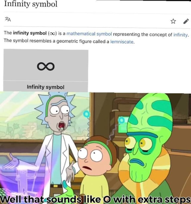 Infinity symbol The infinity symbol is a mathematical symbol ...