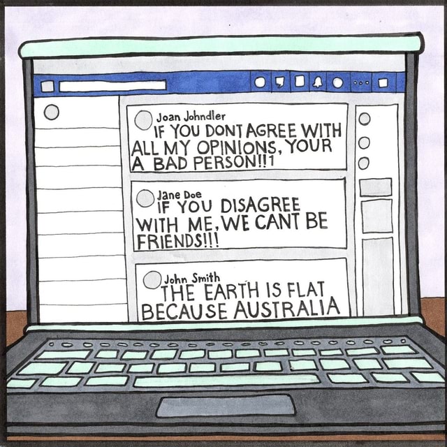 Internet (OC comic) - DONT ONT AGREE WITH ALL MY OPIN ALLY OPINIONS ...