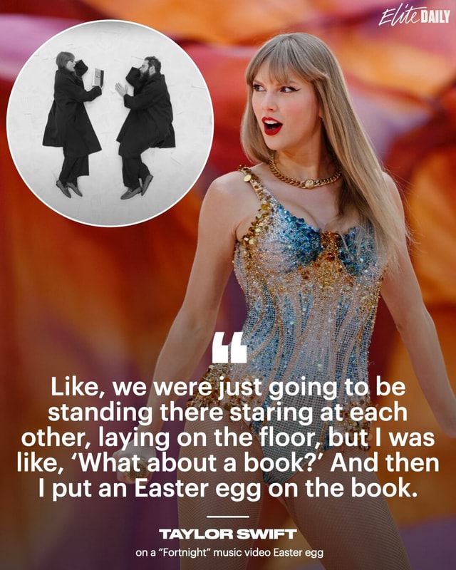 TaylorSwift finally revealed the backstory behind a major Easter egg ...