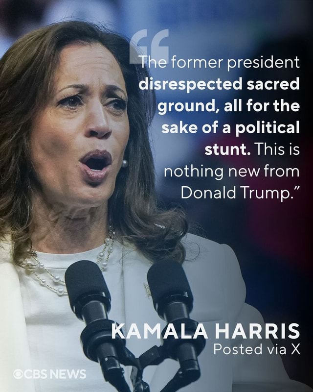 Vice President Kamala Harris condemned former President Donald Trump ...