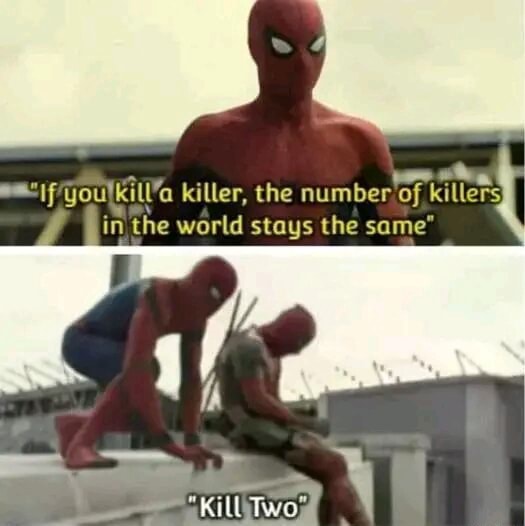 @ killer, the number of killers world stays the some" Kith - iFunny