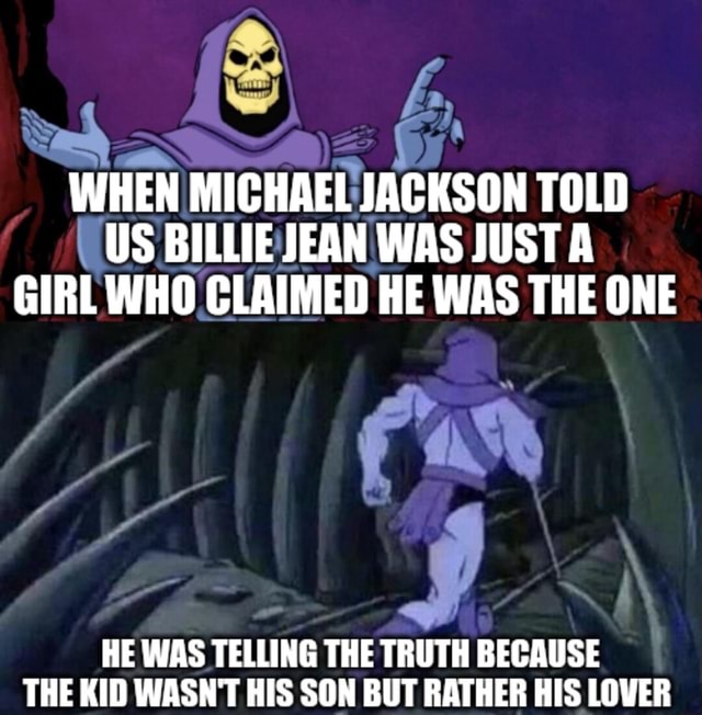 WHEN MICHAEL JACKSON TOLD US BILLIE JEAN WAS JUST A GIRL WHO CLAIMED HE ...