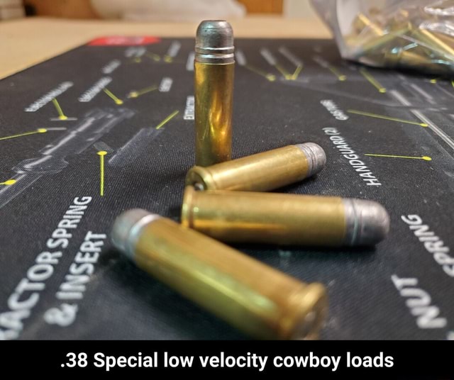 SS .38 Special low velocity cowboy loads - .38 Special low velocity ...
