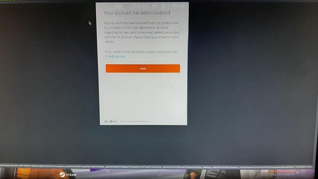 Your account has been disabled Your account has been blocked from this ...