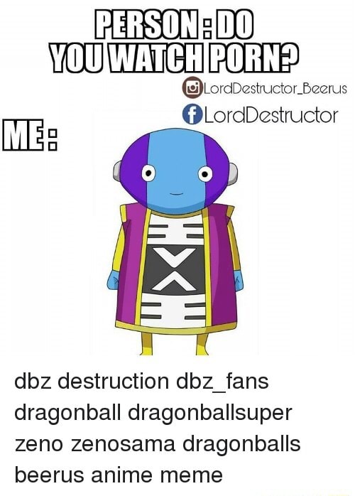 Dbz destruction dbz_fans dragonball dragonballsuper zeno zenosama ...