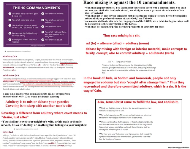 THE 10 COMMANDMENTS we @ %ou shall not mu @ shal not commit adultery ...