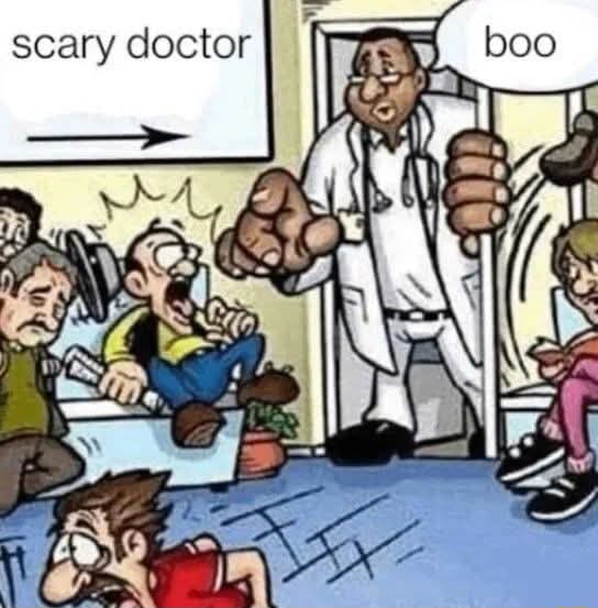 Scary doctor - iFunny