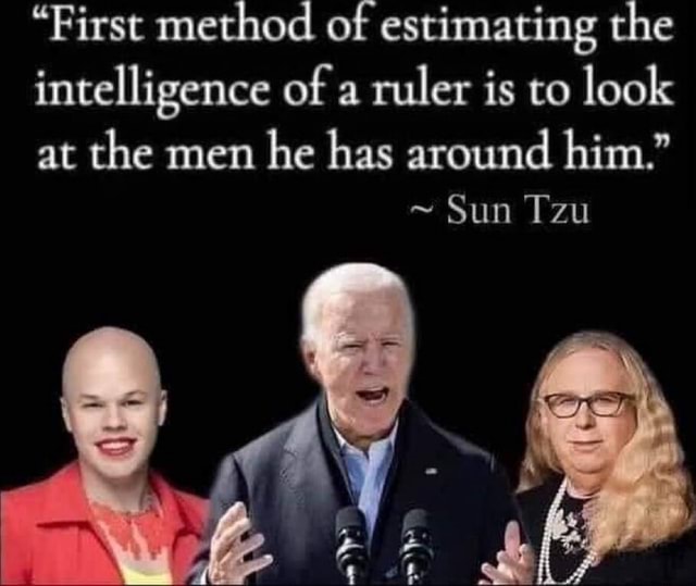 "First method of estimating the intelligence of a ruler is to look at ...