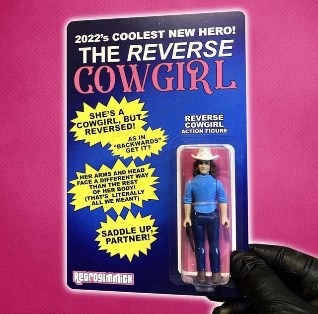 2022's COOLEST EW HERO! REVERSE COWGIRL ACTION FIGURE HER ARMS AND HEAD ...
