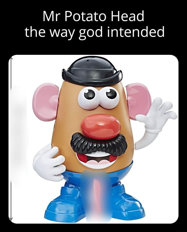 Mr Potato Head the way god intended - iFunny