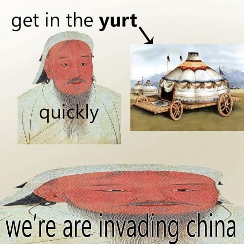 Get in the yurt we're are - iFunny