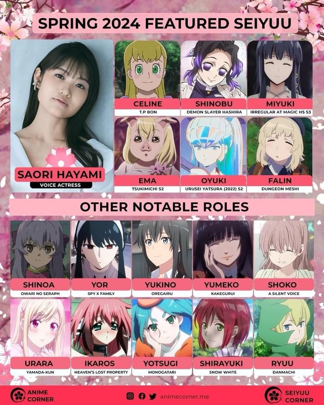 SPRING 2024 FEATURED SEIYUU CELI SHINOBU MIYUKI DEMON SLAYER HASHIRA IRREGULAR AT MAGIC HS Ya ...