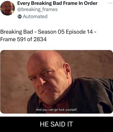 @ Every Breaking Bad frames Frame In Order Breaking Bad - Season 05 ...