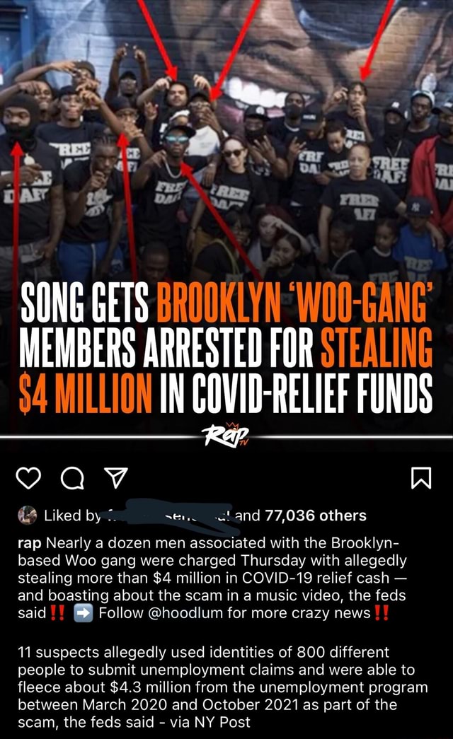 FF Sp On SONG GETS BROOKLYN WO0-GANG MEMBERS ARRESTED FOR STEALING 4 ...
