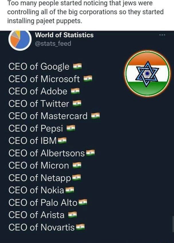 Too many people started noticing that jews were controlling all of the ...