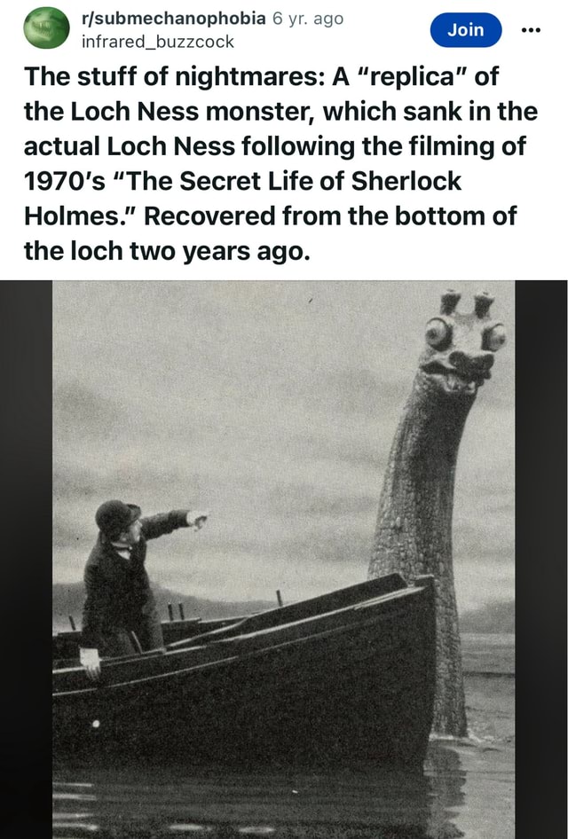 6 yr. ago Join infrared_buzzcock The stuff of nightmares: A "replica ...