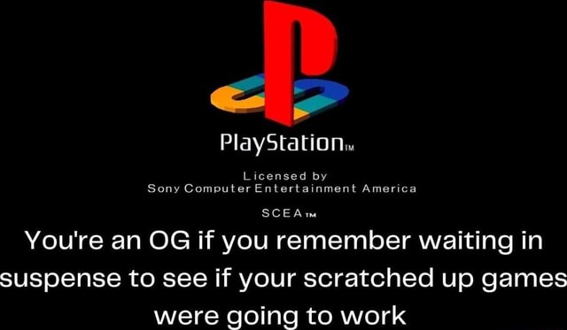 PlayStation Licensed by Sony Computer Entertainment America SCEAm You ...