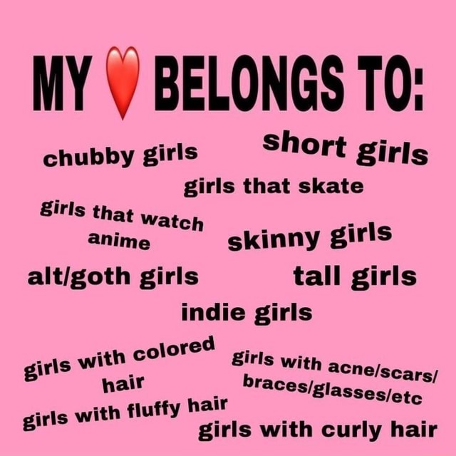 MY BELONGS TO: chubby girls Short girls girls that skate 8irls that Wat ...