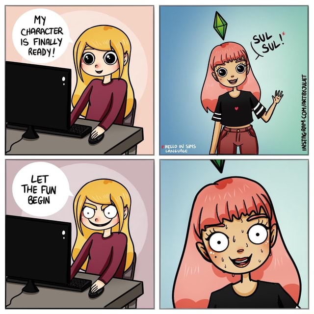 MY CHARACTER - iFunny