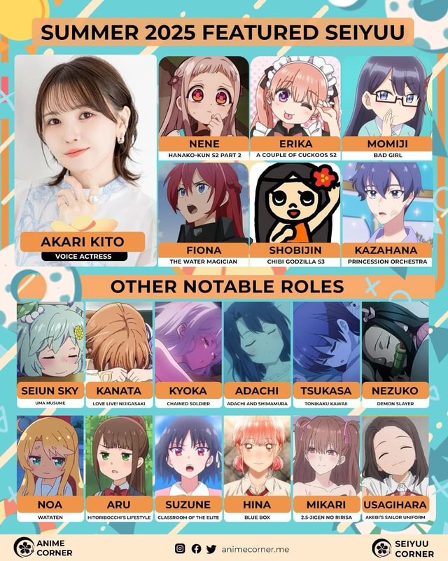 SUMMER 2025 FEATURED SEIYUU HANAKO-KUN S2PART2 I A COUPLE OF CUCKOOS ...