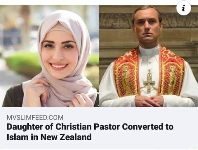 Le COM Daughter of Christian Pastor Converted to Islam in New Zealand ...
