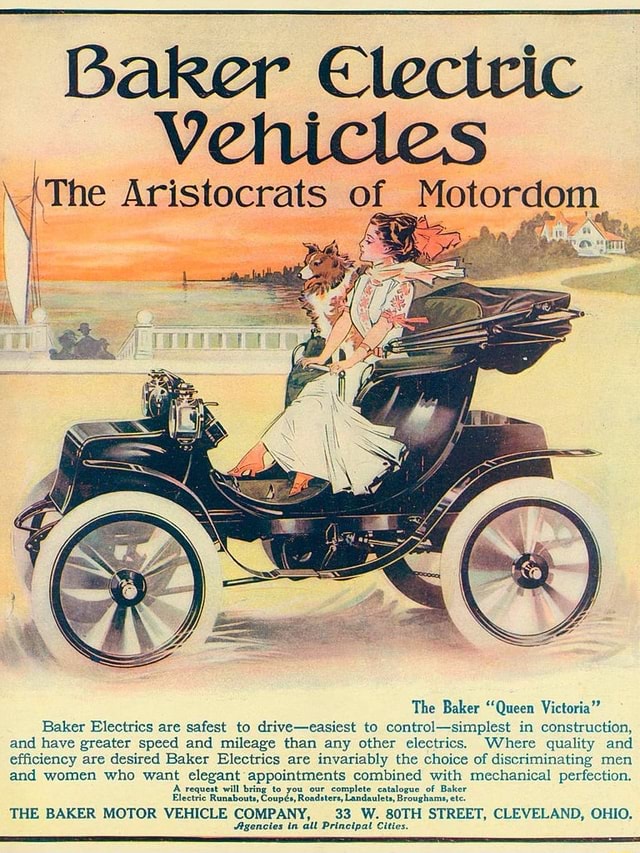 Baker Vehicles The Aristocrats of Motordom The Baker "Queen Victoria ...