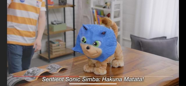 Sentient Sonic Simba: Hakuna Matata! - iFunny