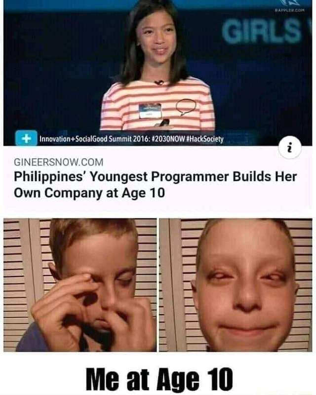 W.COM Philippines' Youngest Programmer Builds Her Own Company at Age 10 ...
