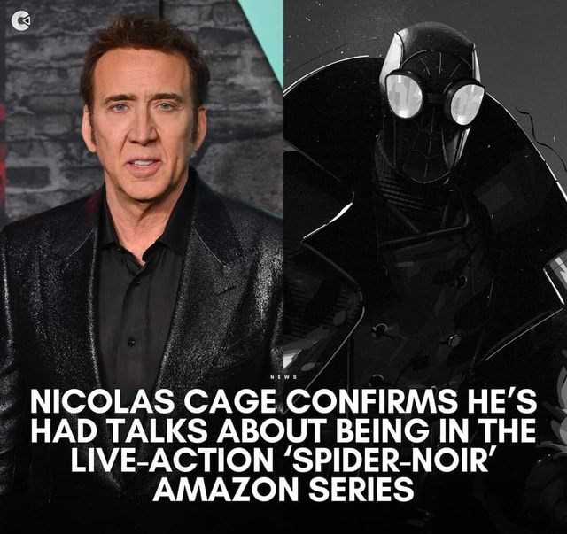 Id NICOLAS CAGE CONFIRMS HE'S HAD TALKS ABOUT BEING IN THE LIVE-ACTION ... Id NICOLAS CAGE CONFIRMS HE'S HAD TALKS ABOUT BEING IN THE LIVE-ACTION ...