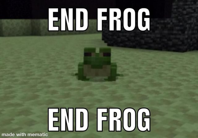 END FROG END FROG - iFunny