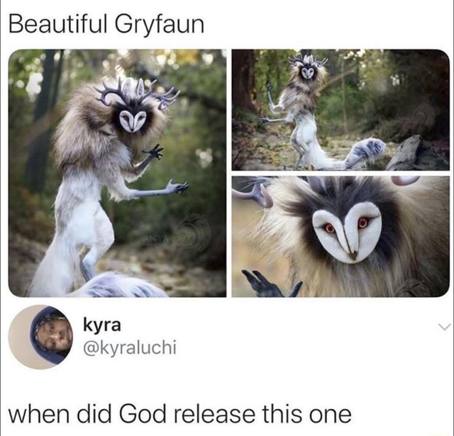 Beautiful Gryfaun SS when did God release this one - iFunny