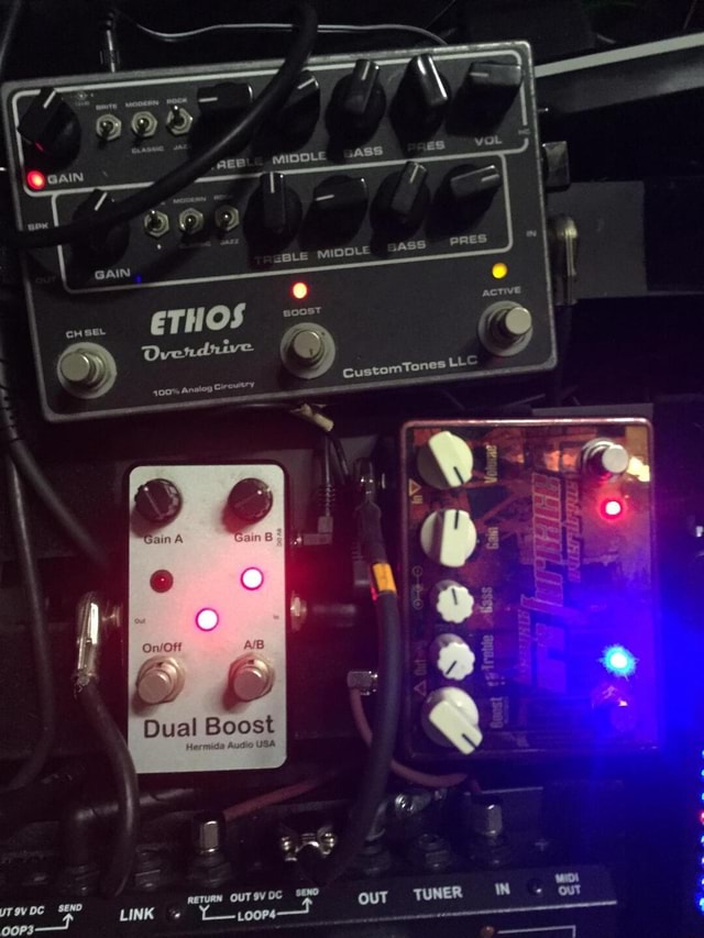 OD Land #klamac_arc_furnace #hermida audio dual boost #custom tones ...