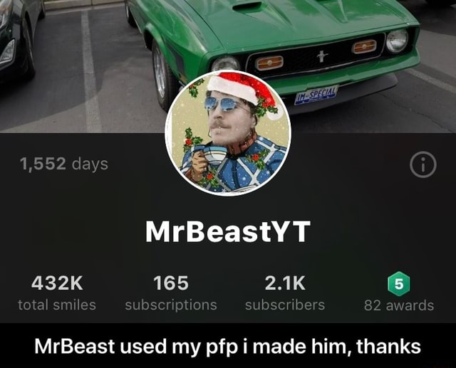 MrBeast used my pfp i made him, thanks - MrBeast used my pfp i made him ...