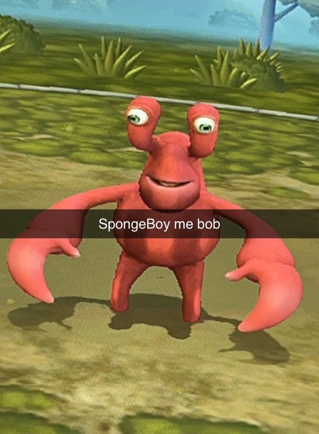 SpongeBoy me bob age - iFunny