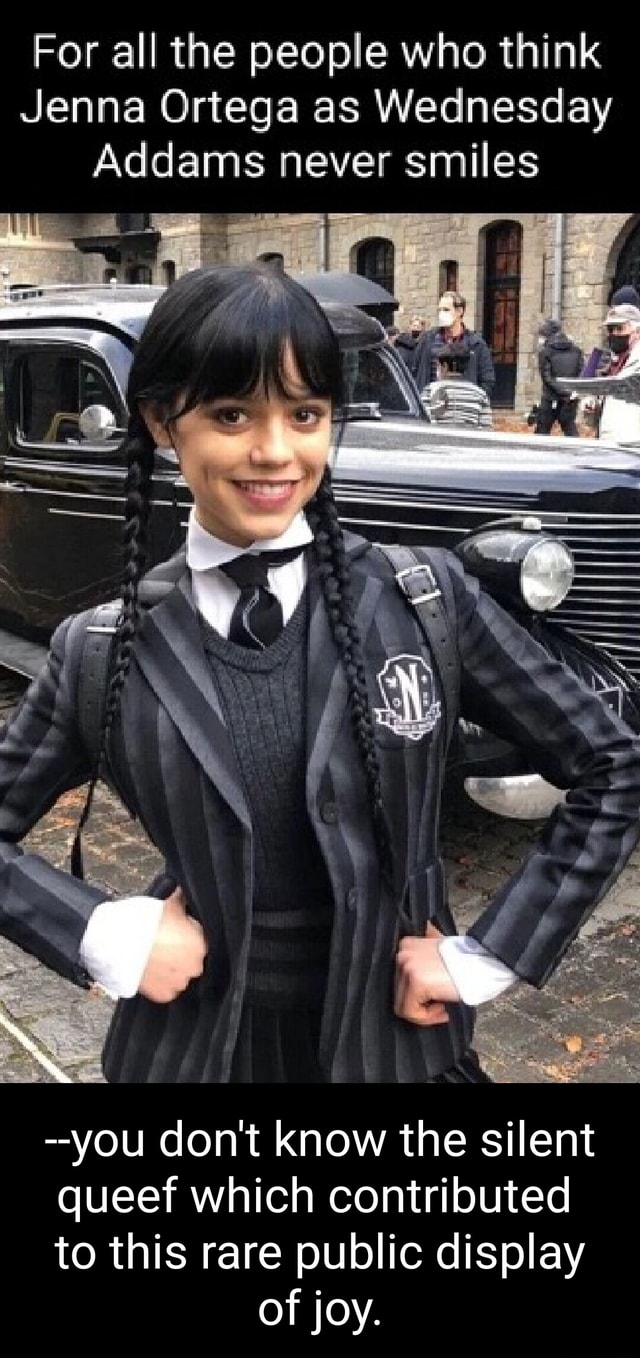 For all the people who think Jenna Ortega as Wednesday Addams never ...