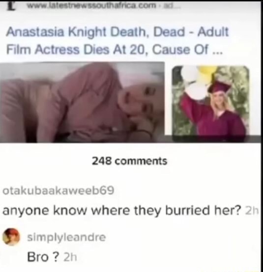 Anastasia Knights Instagram Twitter And Facebook On Idcrawl