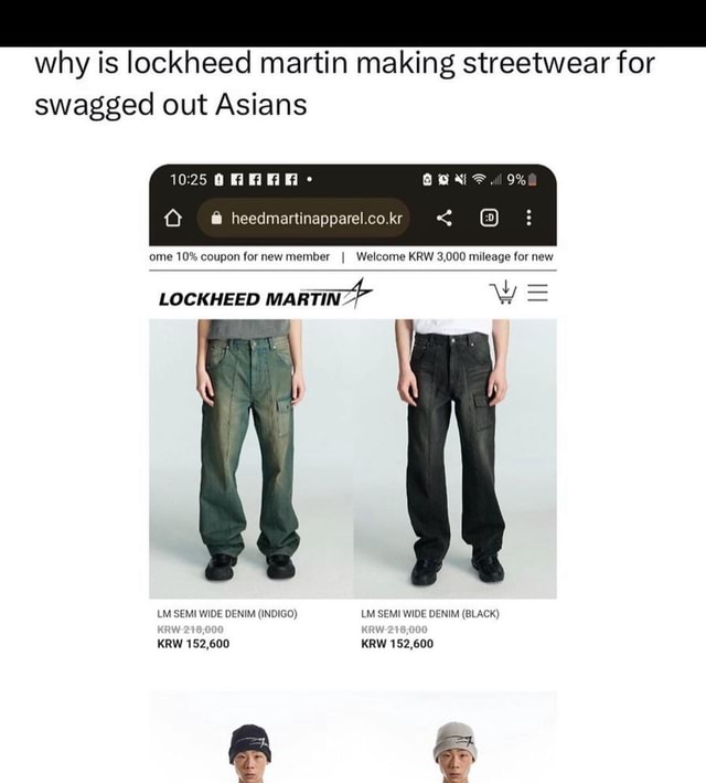 Balenciaga on the tee Lockheed Martin on the jeans - why is lockheed ...