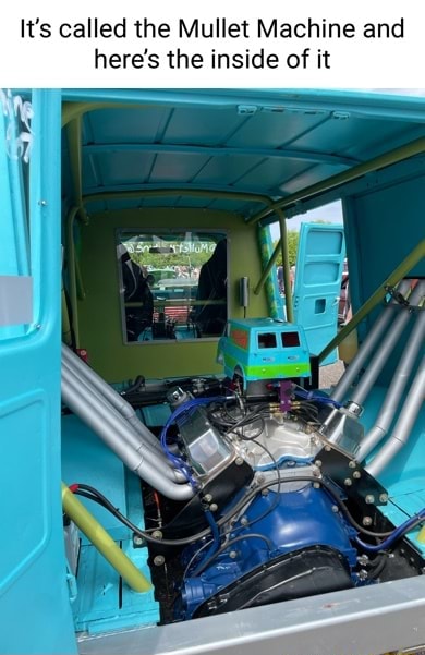 It's called the Mullet Machine and here's the inside of it - iFunny