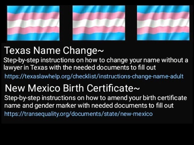 Texas Name Change~ Step-by-step instructions on how to change your name ...