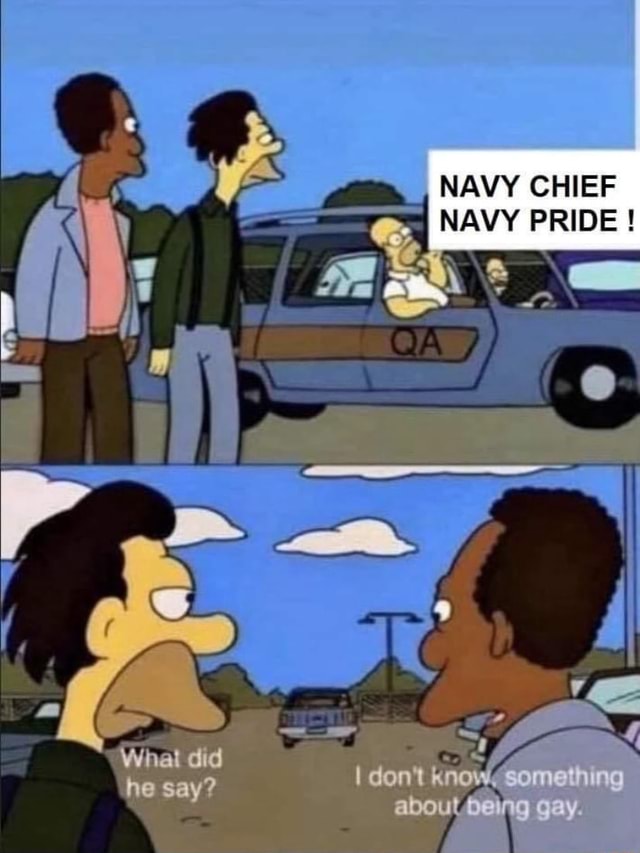 NAVY CHIEF NAVY PRIDE ! SAN - iFunny