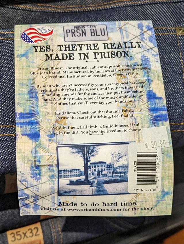 CS PRISON BLUES PRSN -YES, THEY'RE REALLY "MADE IN PRISON Prison Blues ...