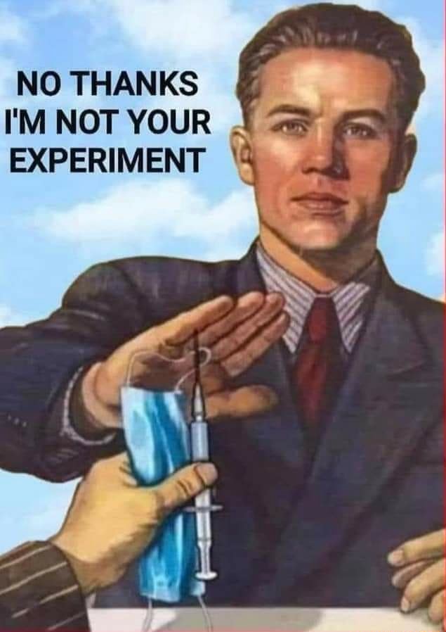 NO THANKS I'M NOT YOUR EXPERIMENT - iFunny