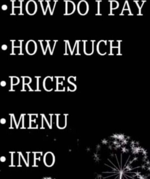 *HOW DOT PAY *HOW MUCH PRICES MENU INFO) - iFunny